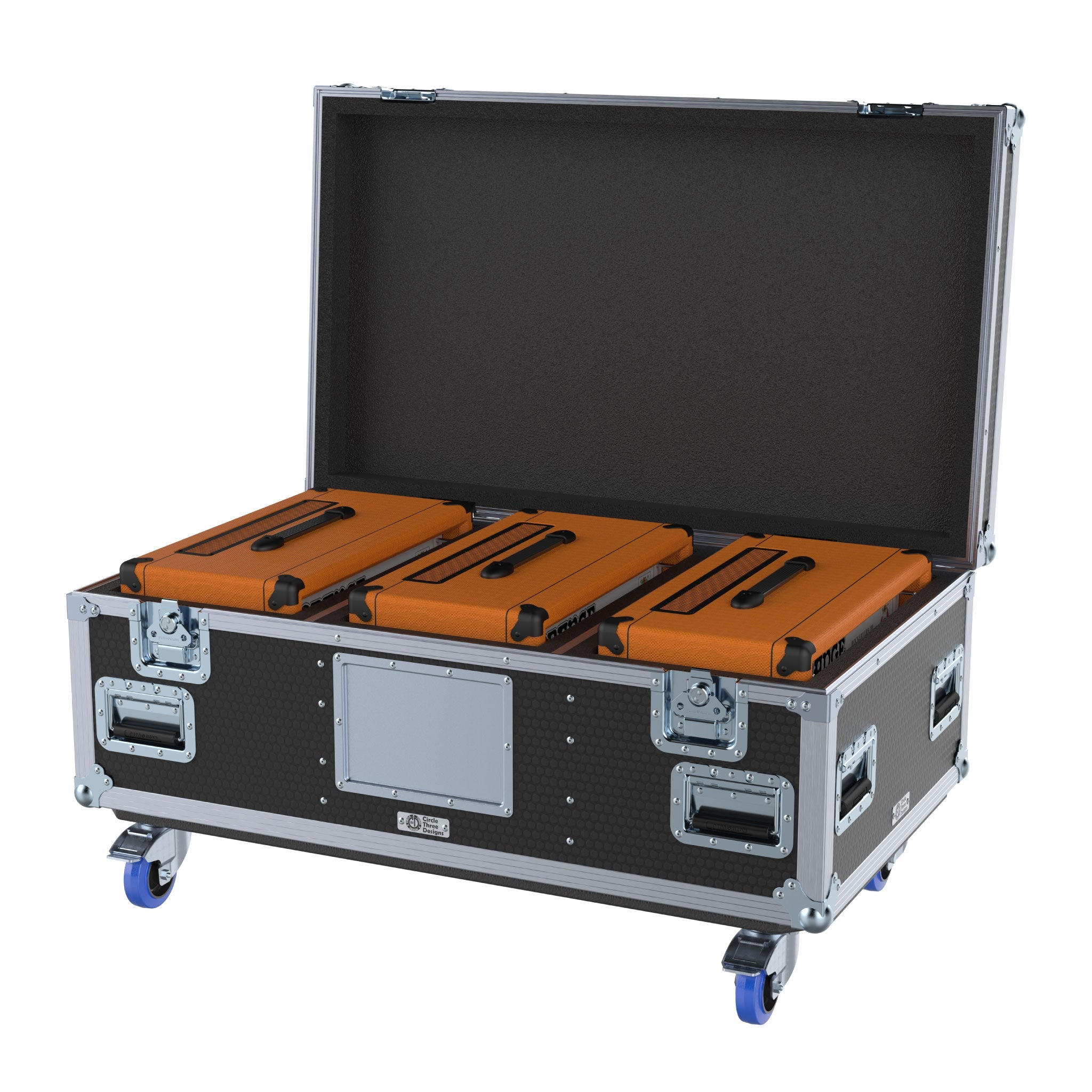 Multiple Amps & Cabs & Fly Rack – Circle Three Designs