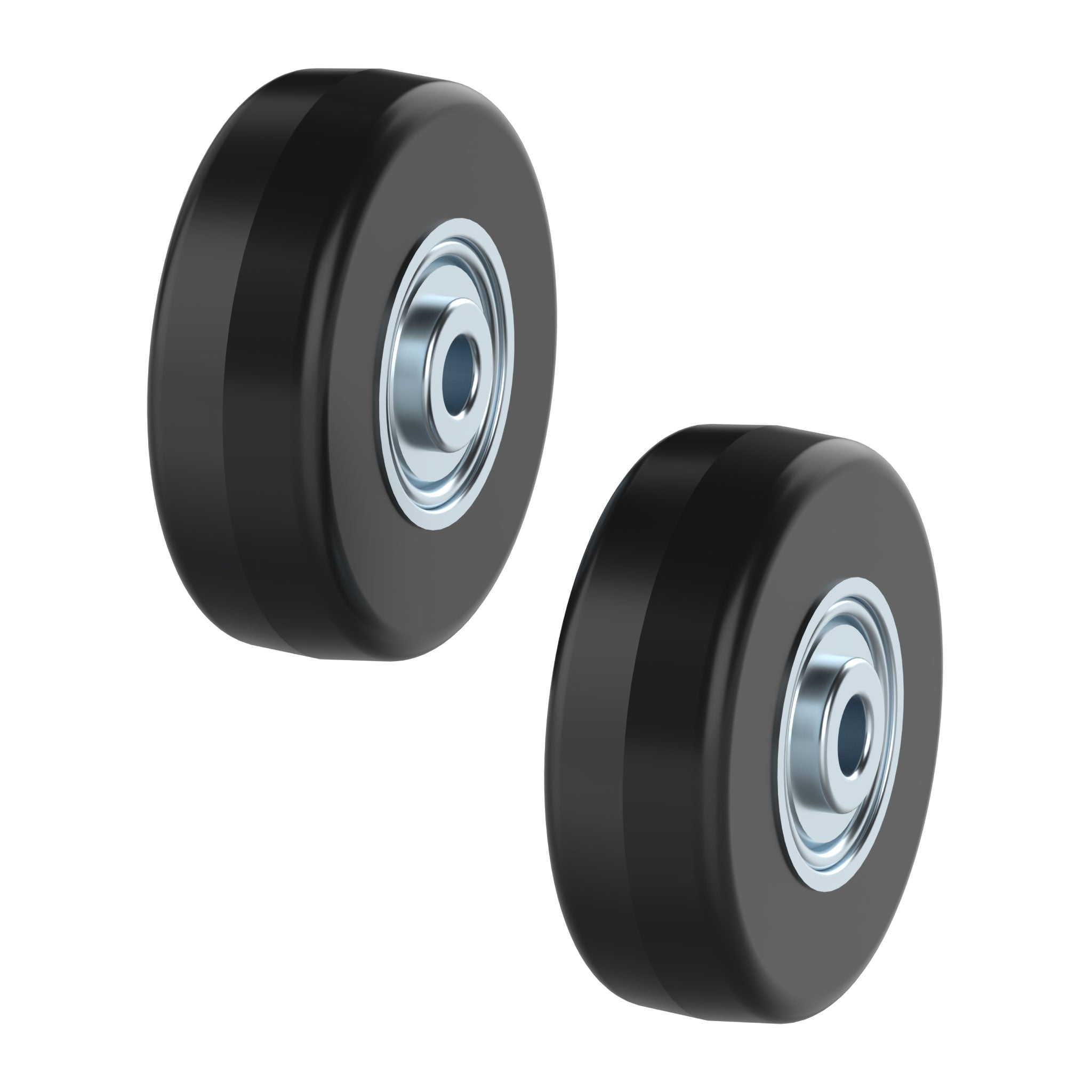 2" Corner Casters - Wheels ONLY (pack of two) – Circle Three Designs