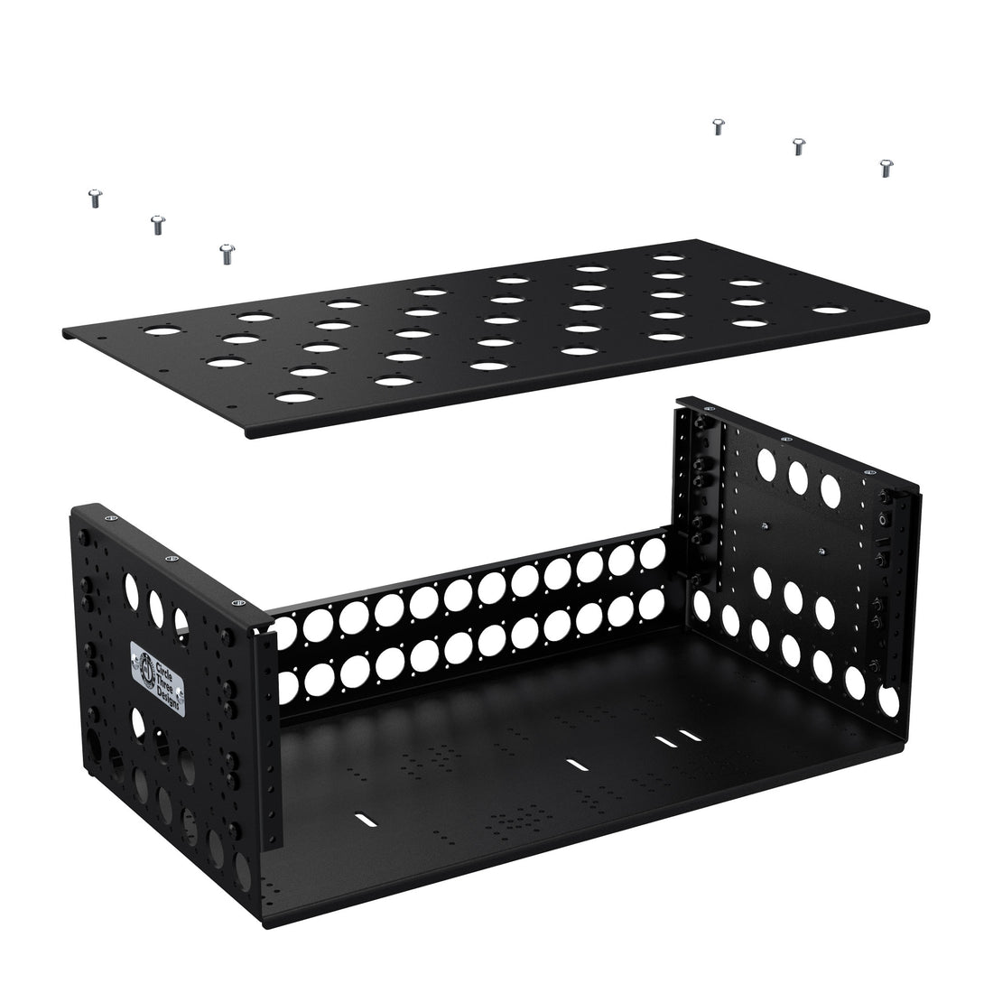 3RU Plus - Carry On Fly Rack – Circle Three Designs