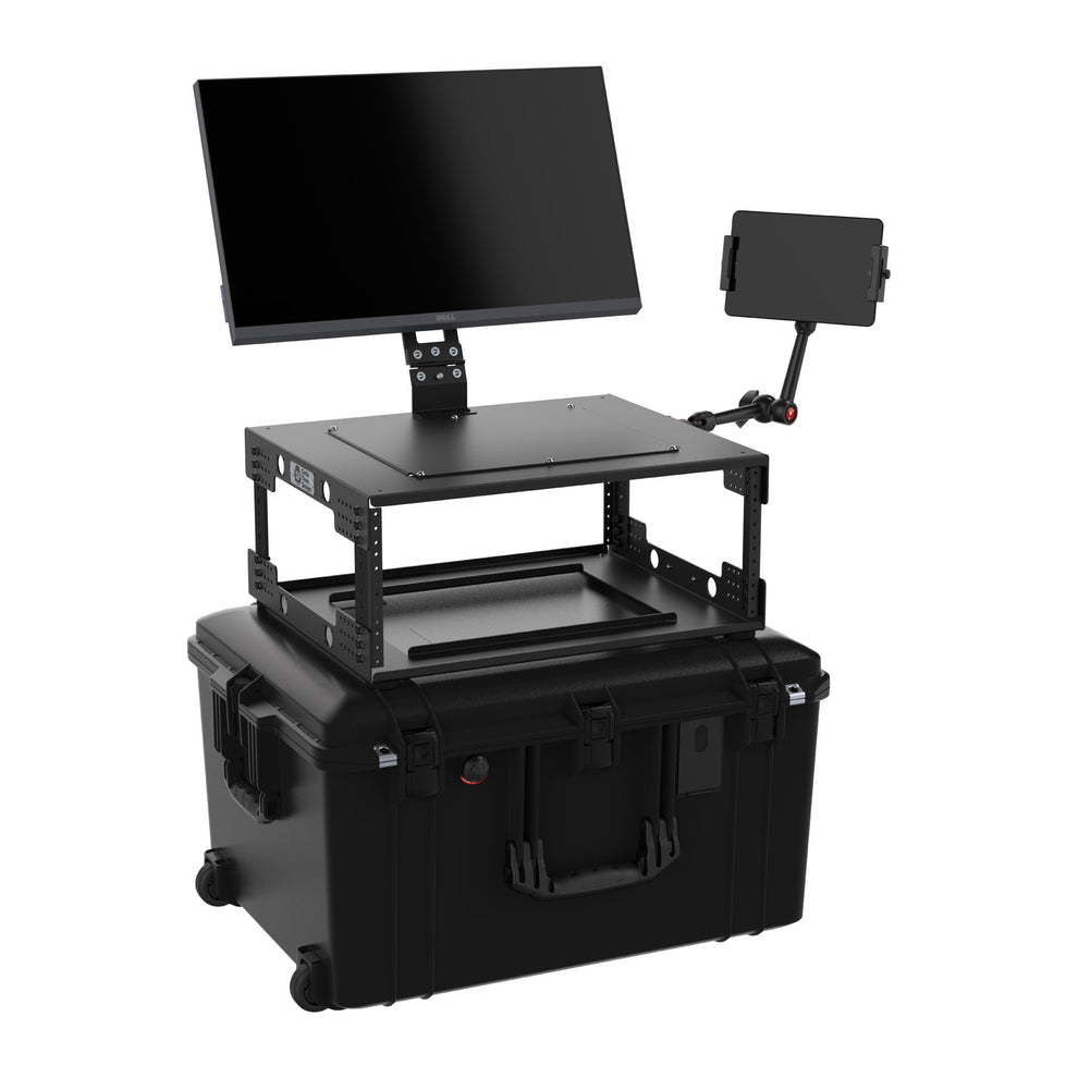 4RU Aluminum Gen 2.0 with Vertical Monitor Mount – Circle Three Designs