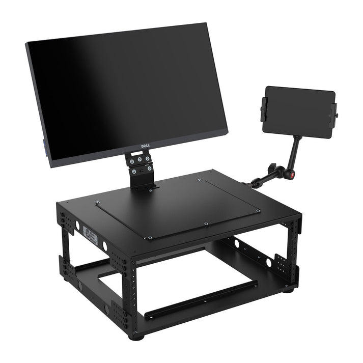 4RU Aluminum Gen 2.0 with Vertical Monitor Mount – Circle Three Designs